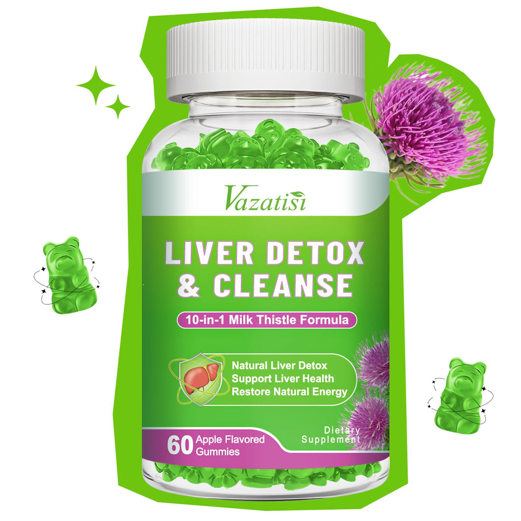uvora milk thistle gummies for liver health