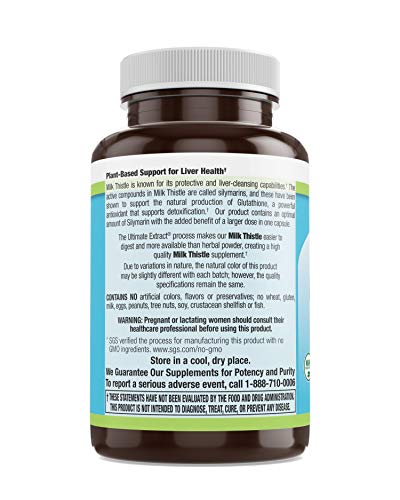 uvora milk thistle herbal supplement