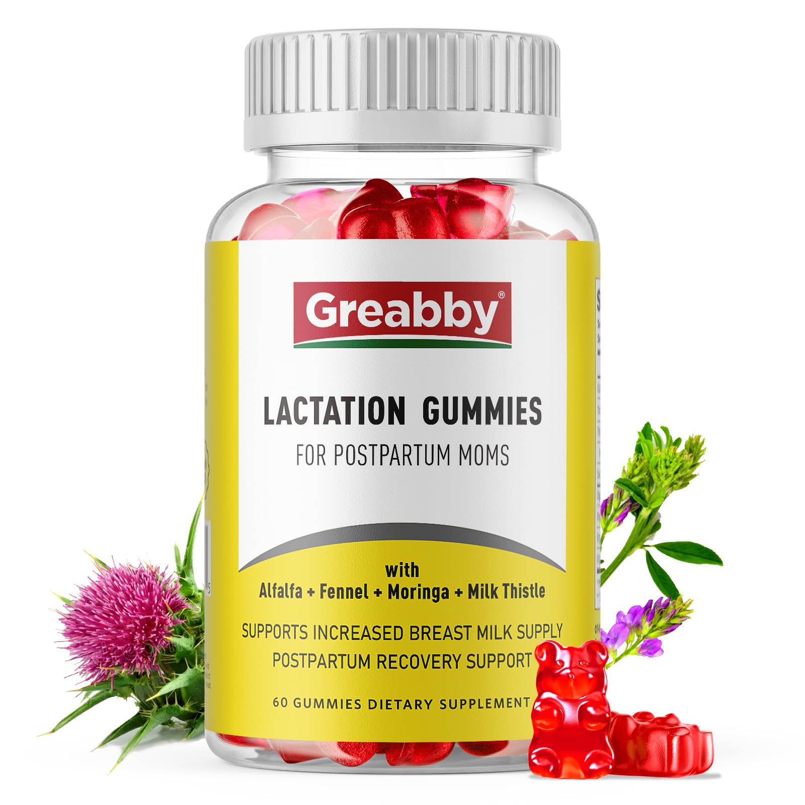uvora milk thistle lactation gummies