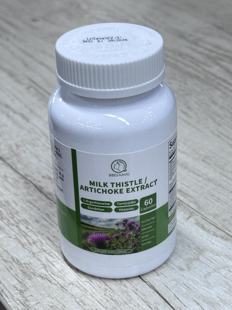 Uvora milk thistle liver support