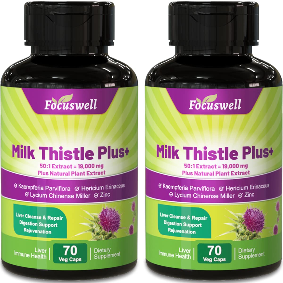 Uvora milk thistle liver support