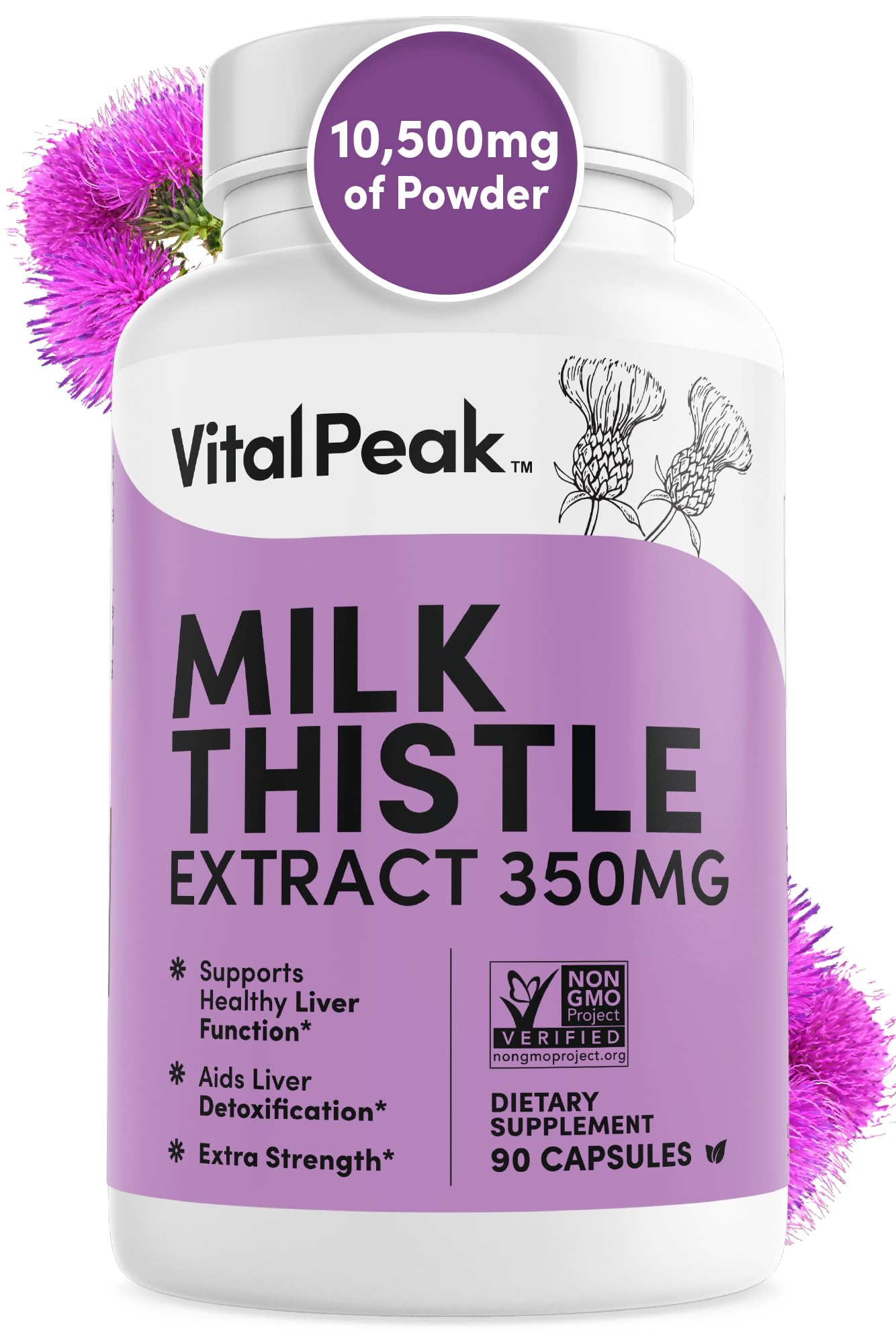 Uvora milk thistle liver support
