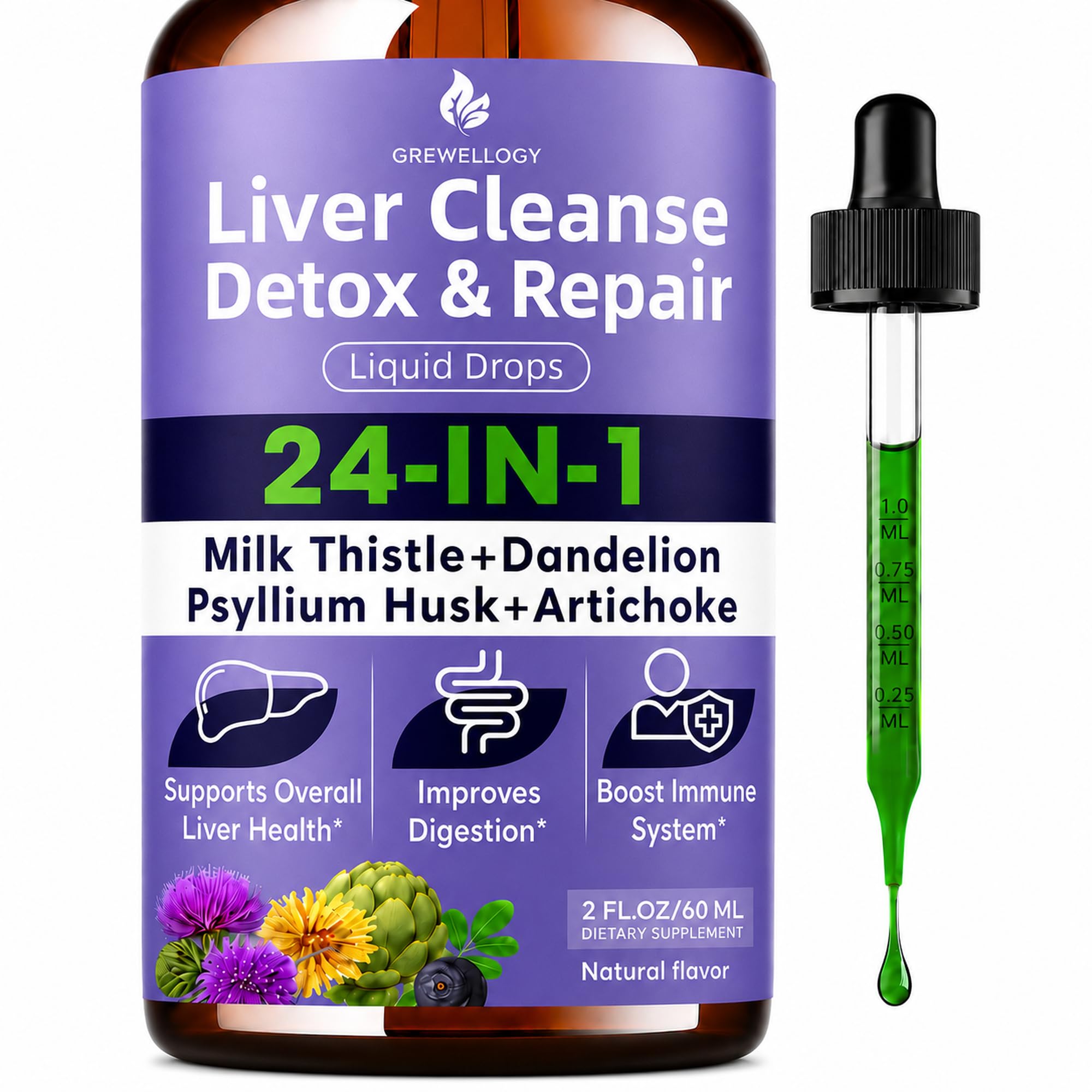Uvora milk thistle liver support