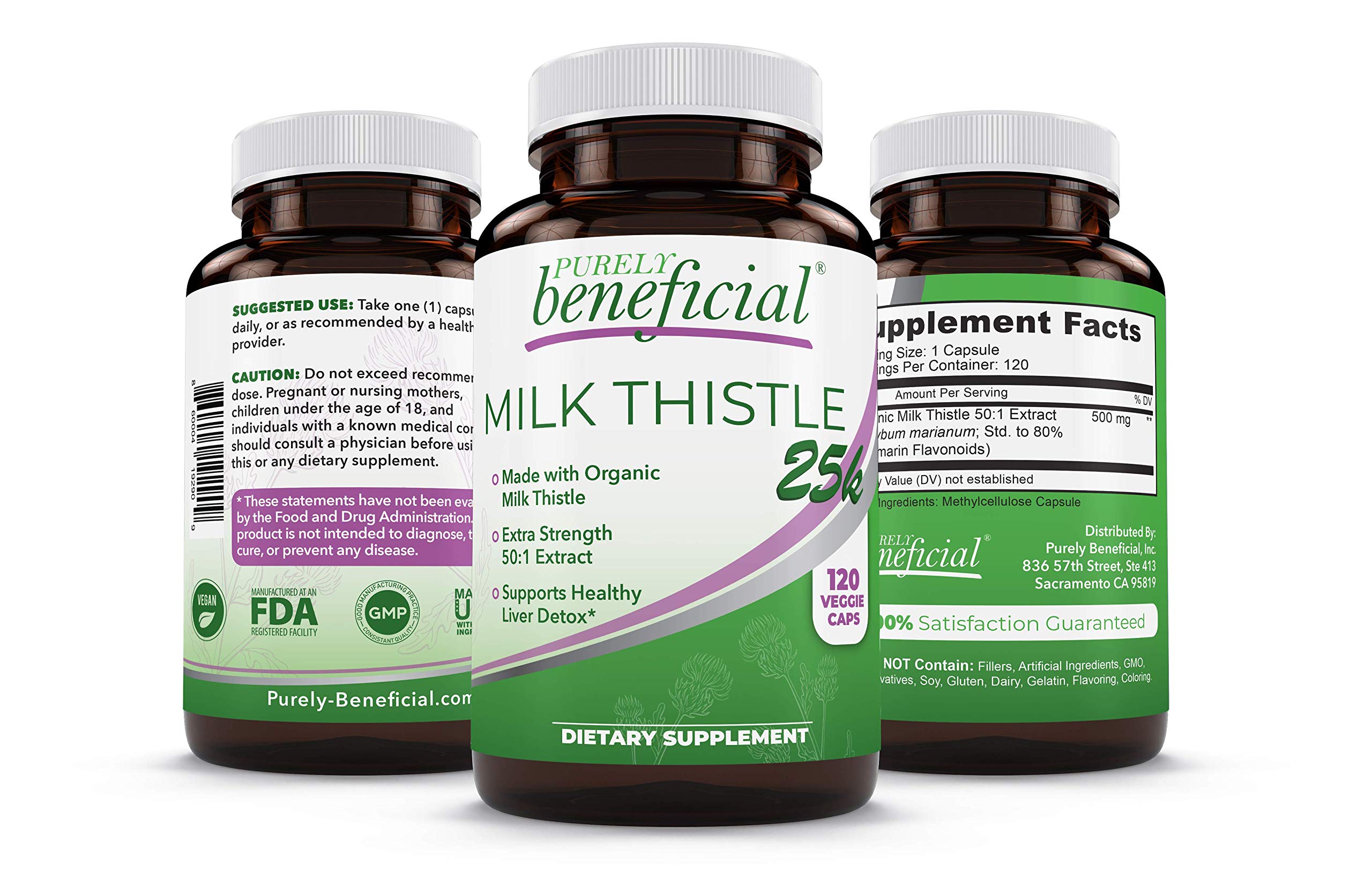 uvora milk thistle liver support