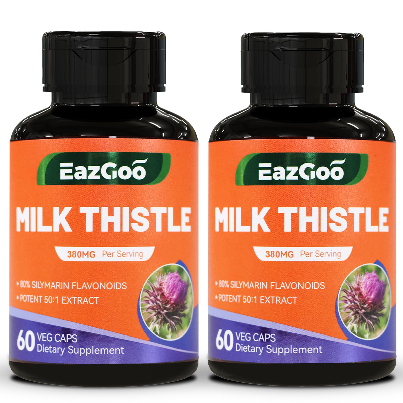 uvora milk thistle vegan capsules