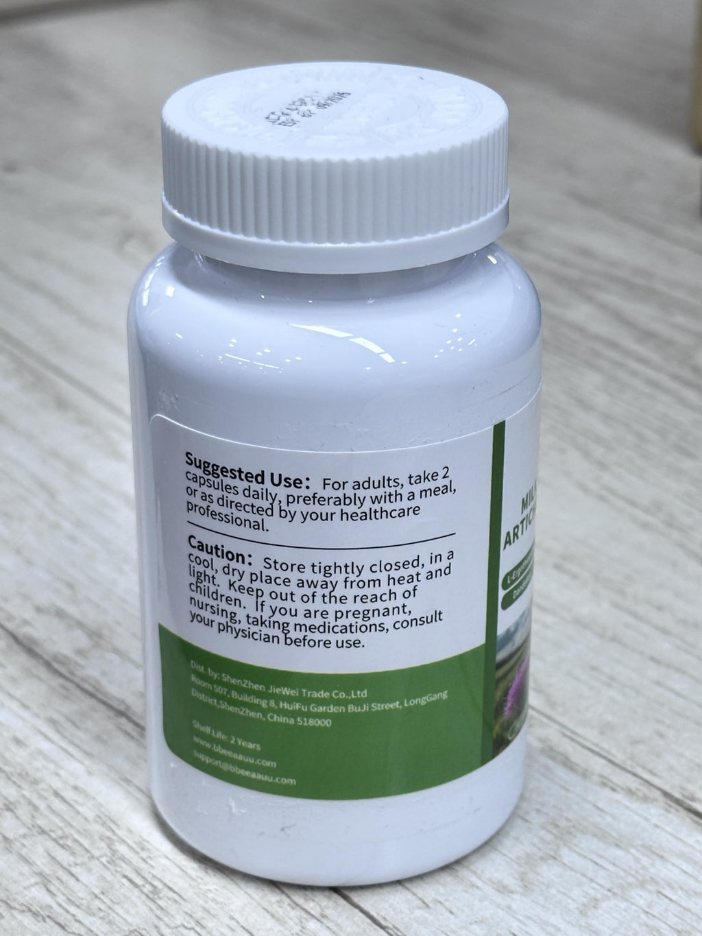 Uvora milk thistle with L-Ergothioneine