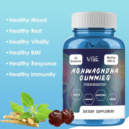 V&E ashwagandha gummies for wellness