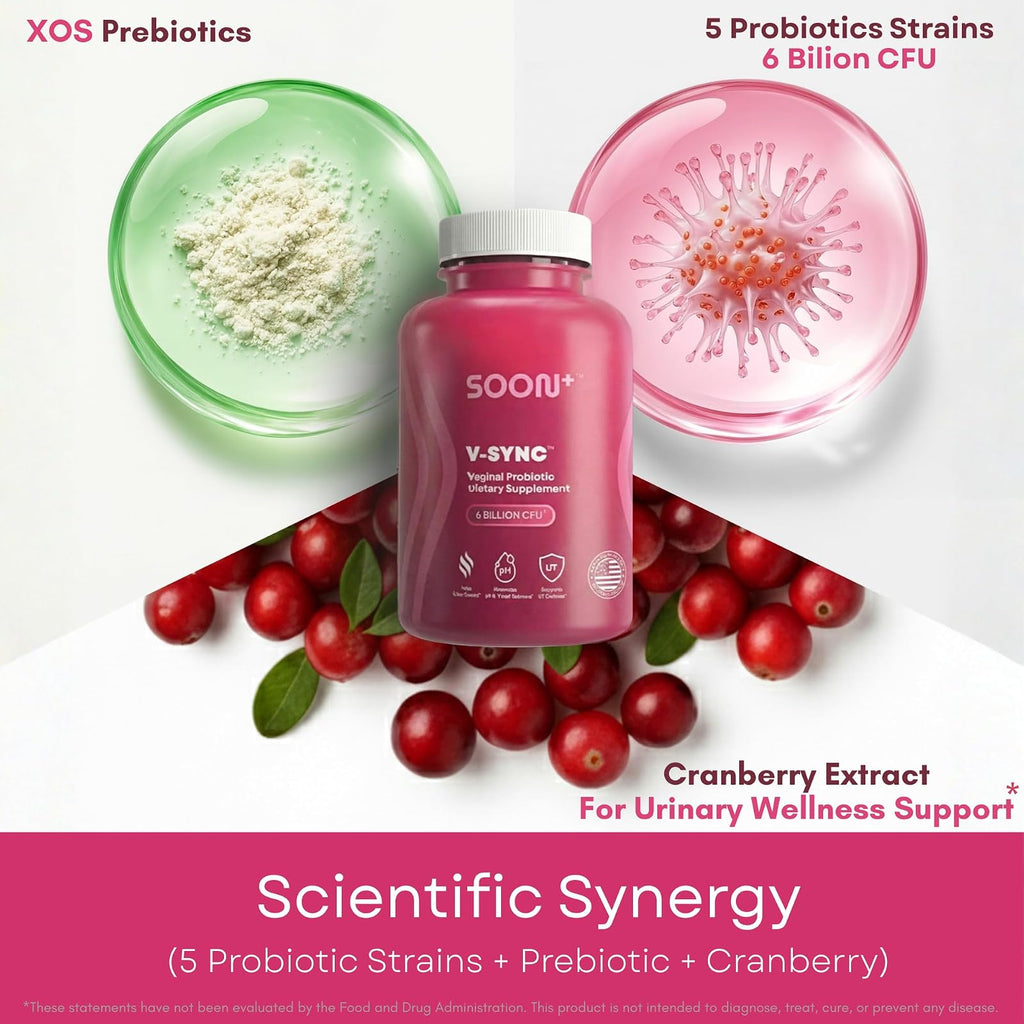 V-Sync probiotic for optimal vaginal health