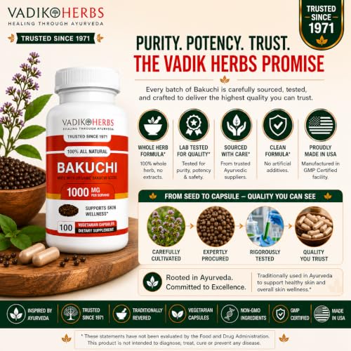 Vadik Herbs certified organic supplements