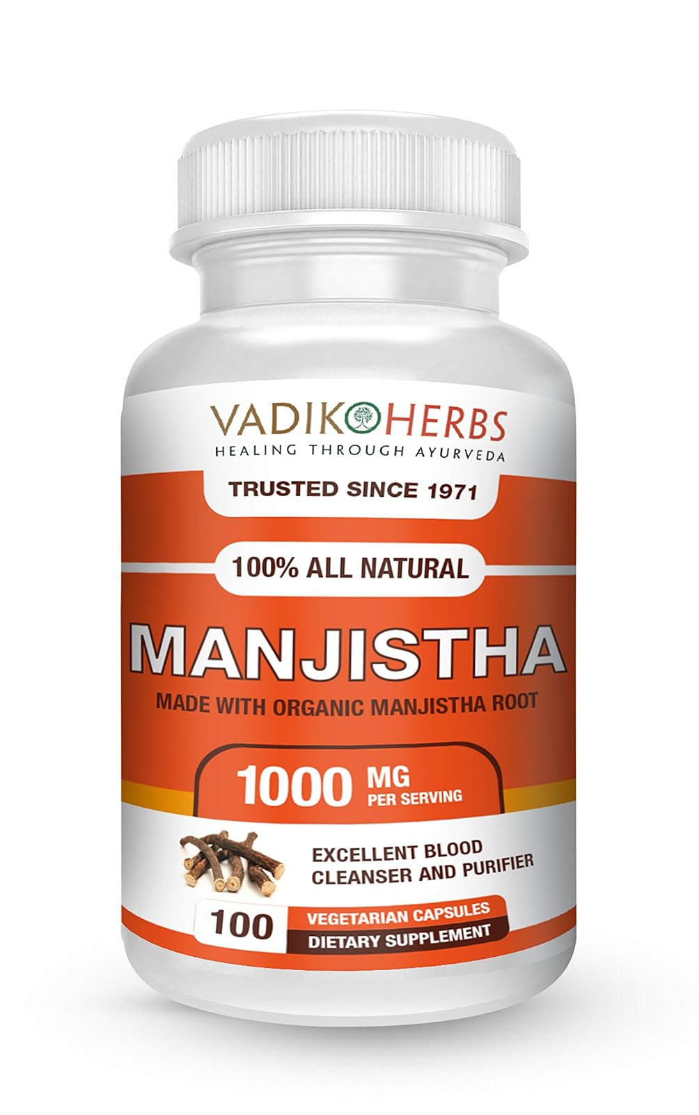 Vadik Herbs Manjistha vegicaps for multivitamins