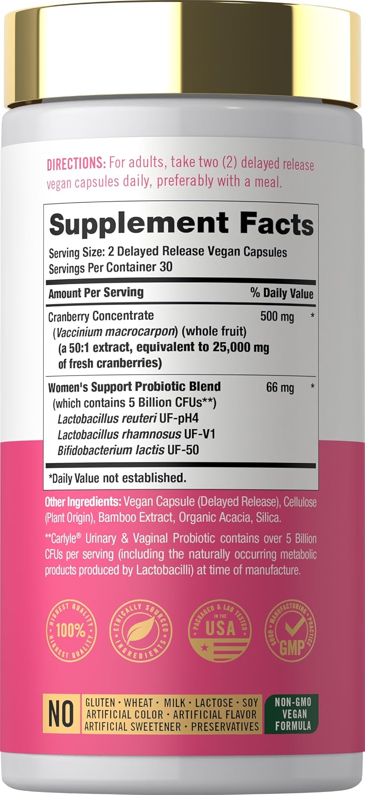 vaginal health support probiotics