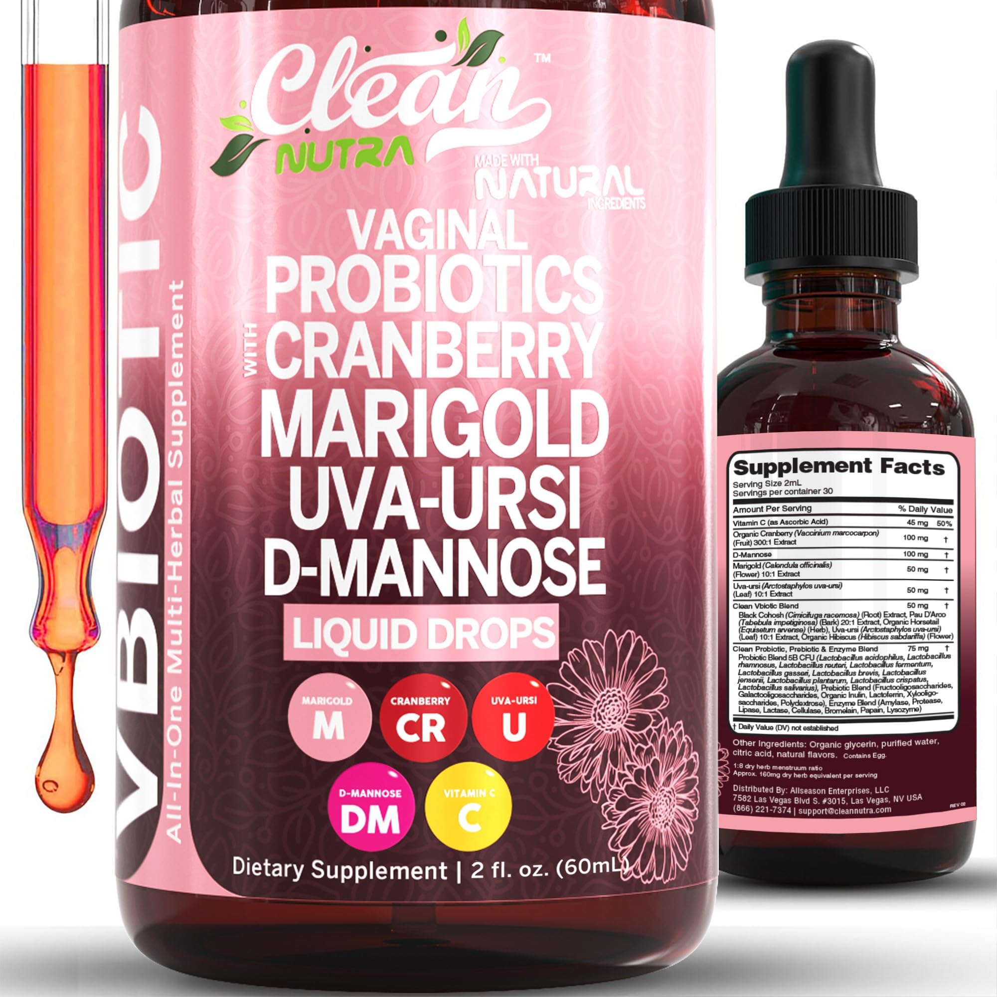 vaginal health support with cranberry