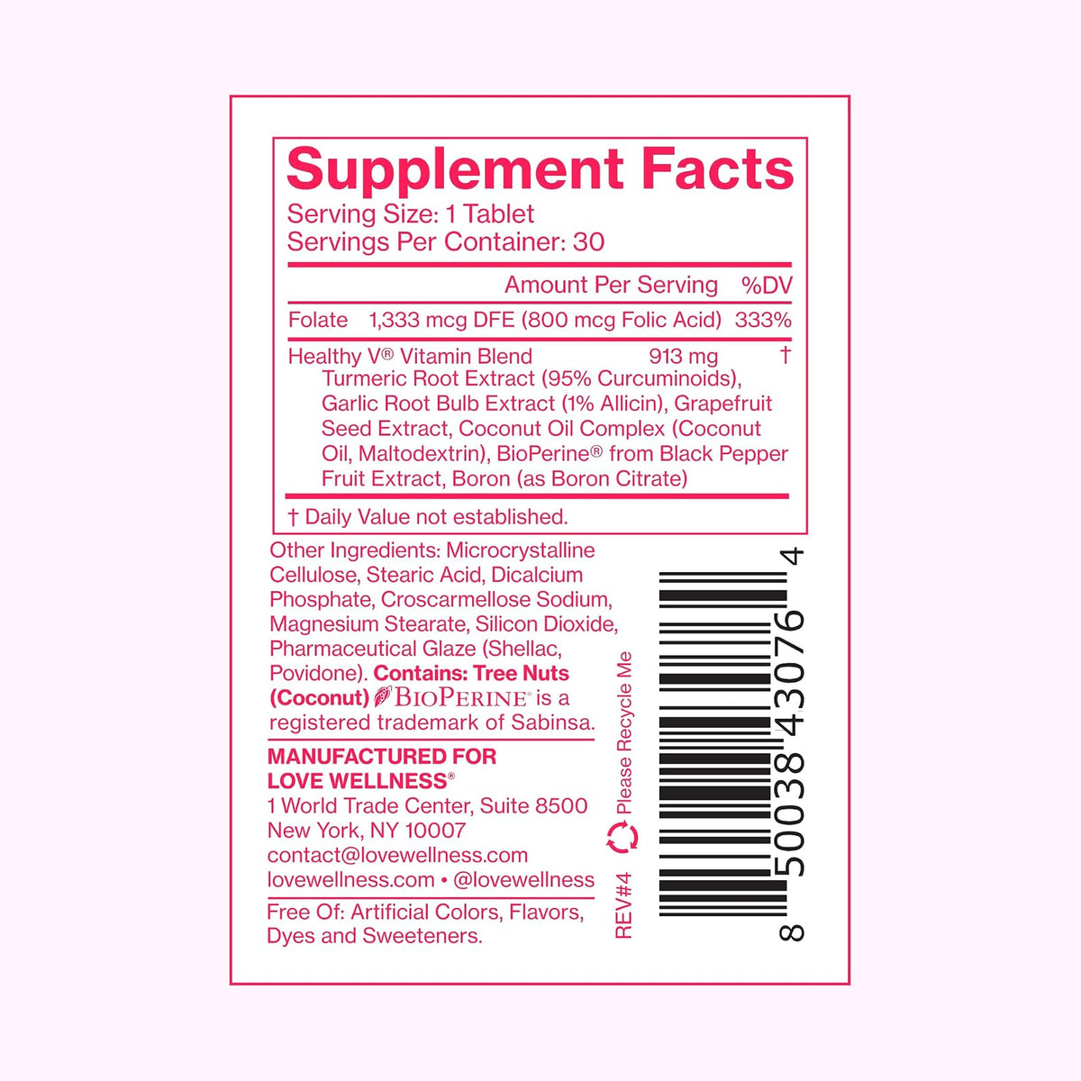 Vaginal health support with Love Wellness