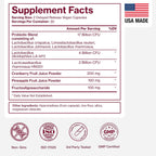 Vaginal health support with probiotics