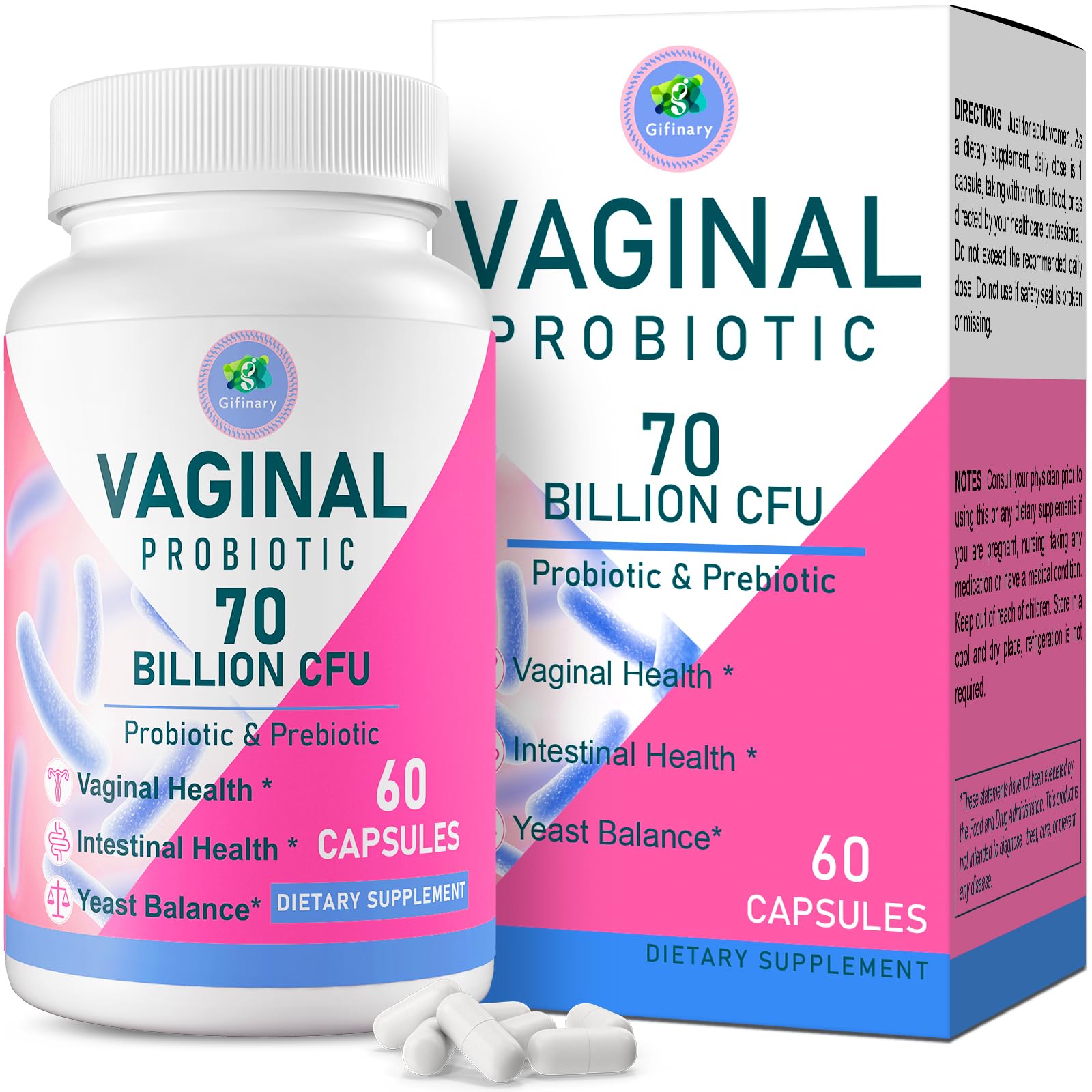 vaginal probiotic 70 billion CFU