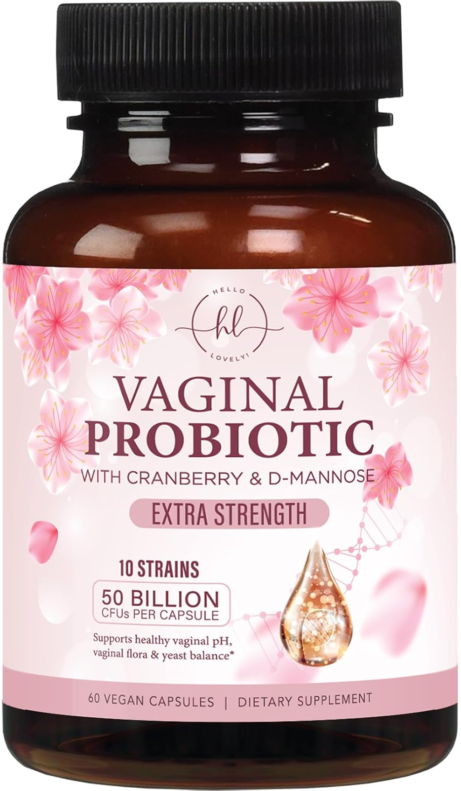 Vaginal probiotics for balanced flora
