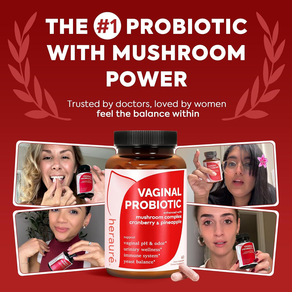 Vaginal probiotics for optimal balance