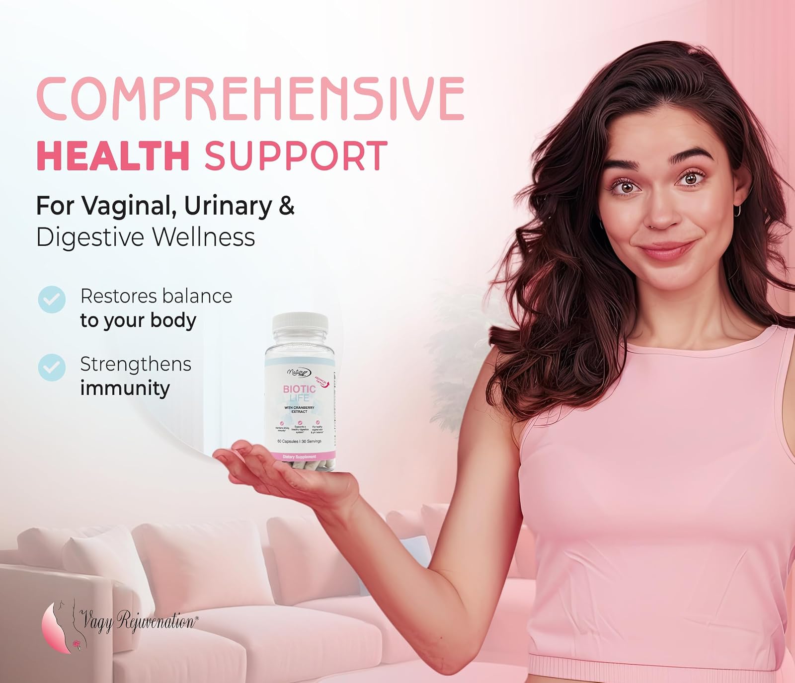 Vagy capsules for feminine wellness