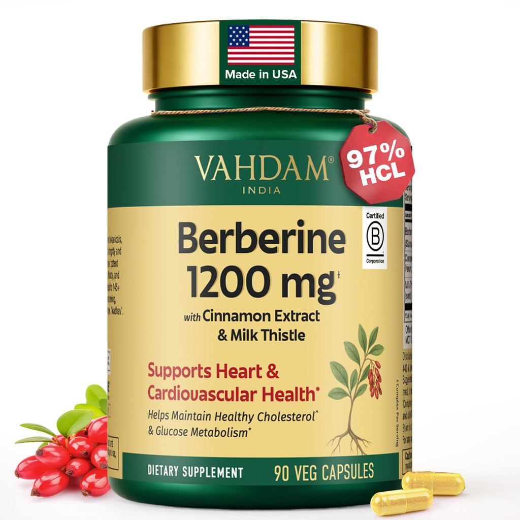 VAHDAM Berberine extract for wellness