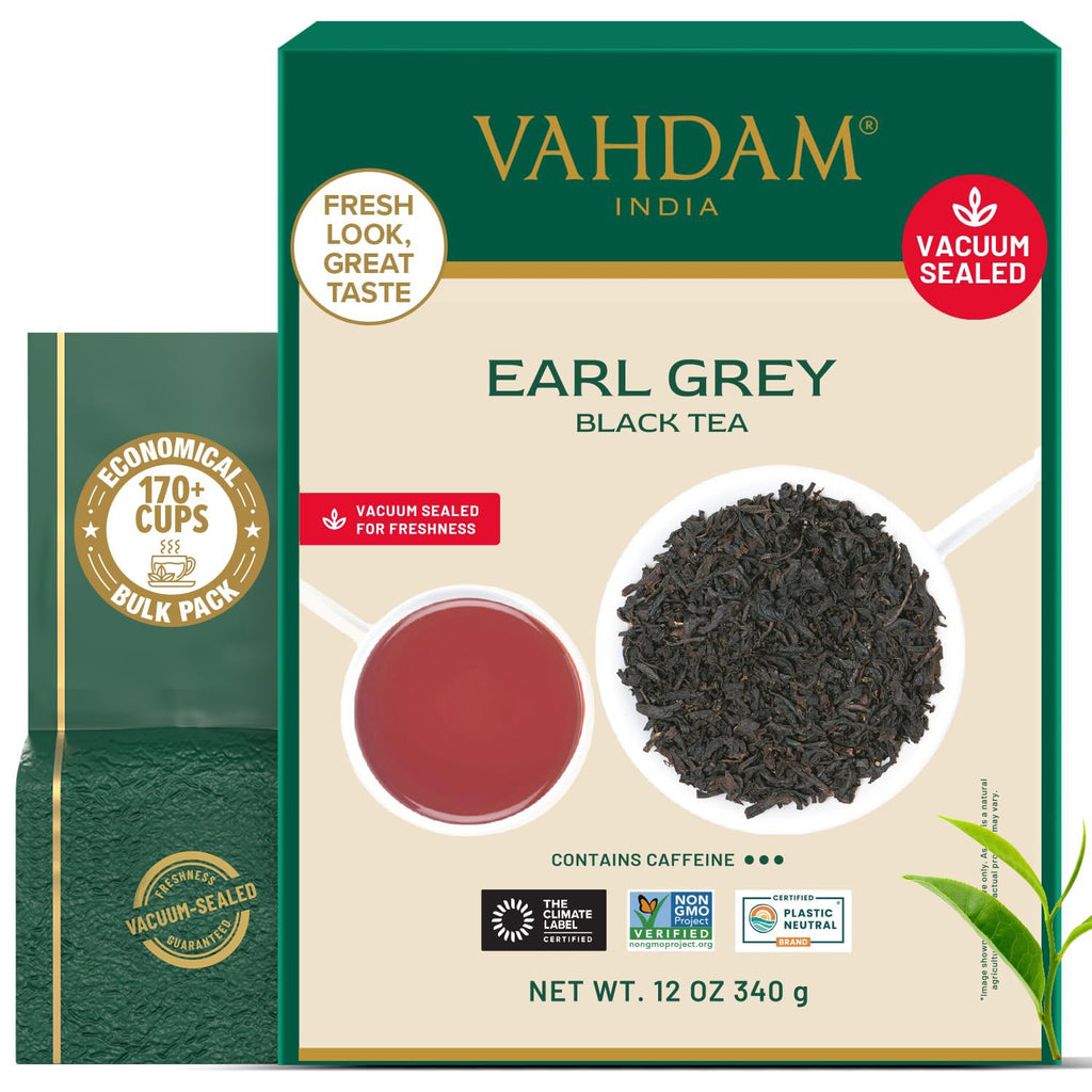 VAHDAM Earl Grey loose leaf tea