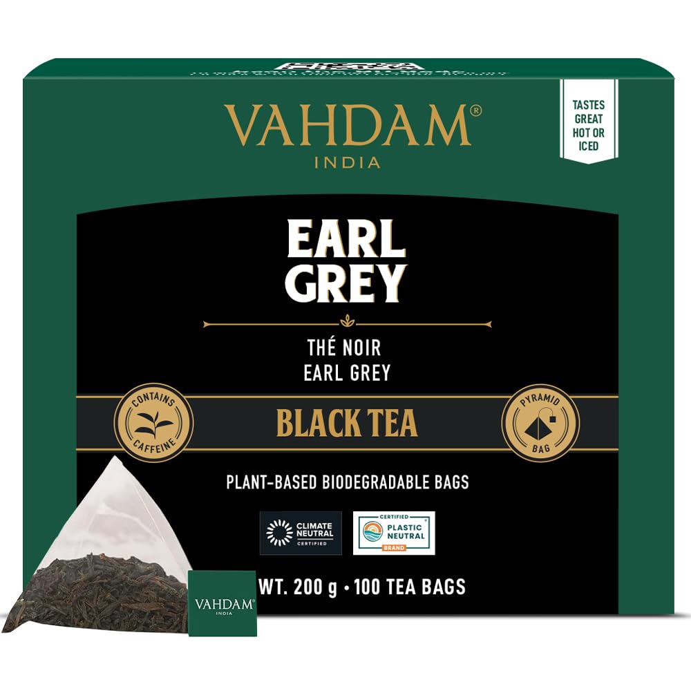 VAHDAM Earl Grey tea bags