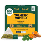 VAHDAM turmeric moringa herbal tea bags