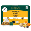 VAHDAM turmeric spice herbal tea bags
