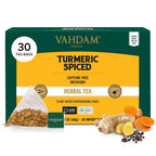 VAHDAM turmeric spice herbal tea bags