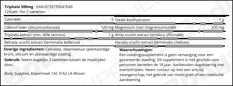 Vaidban triphala for daily wellness