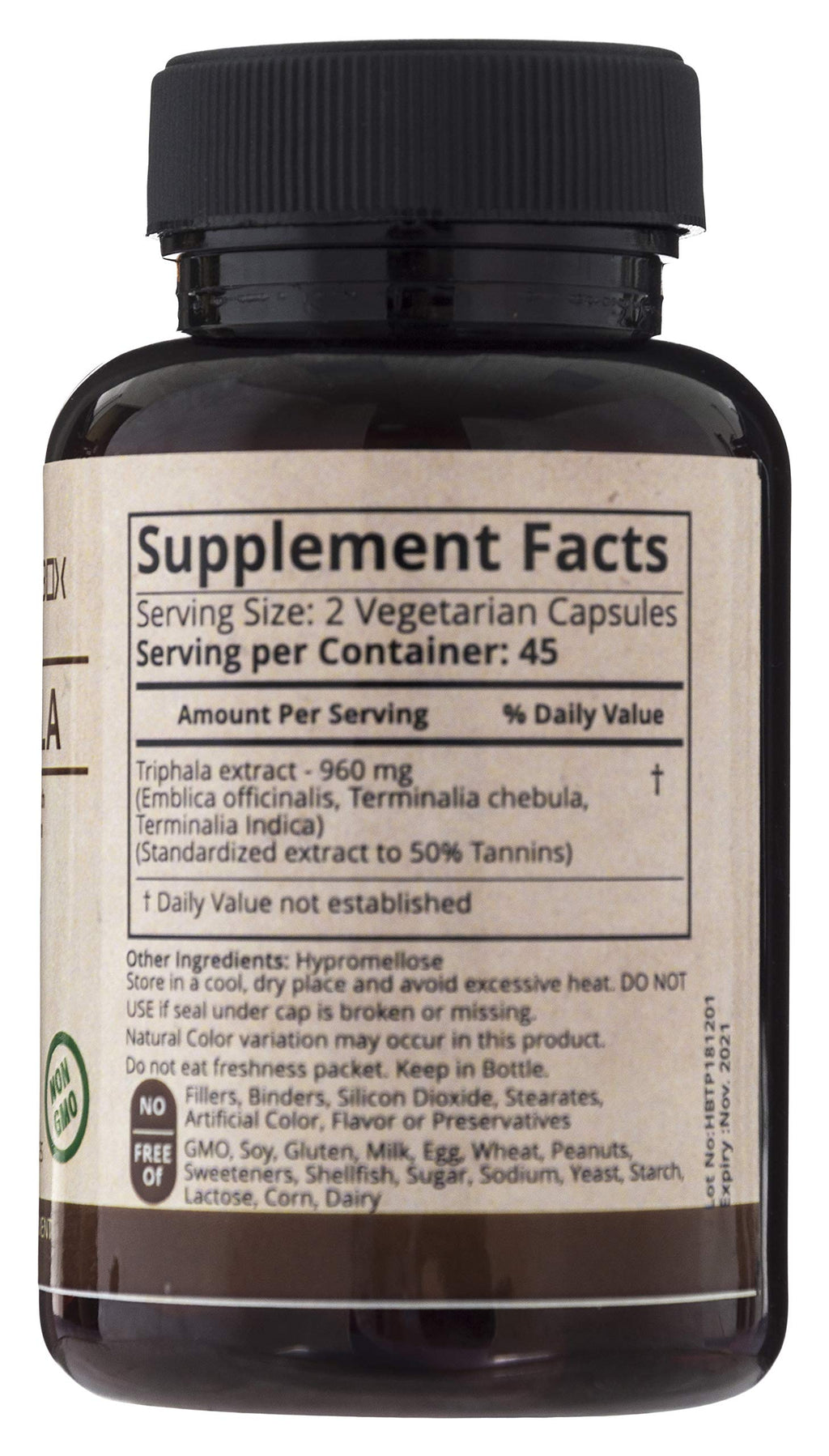 Vaidban triphala for digestive health