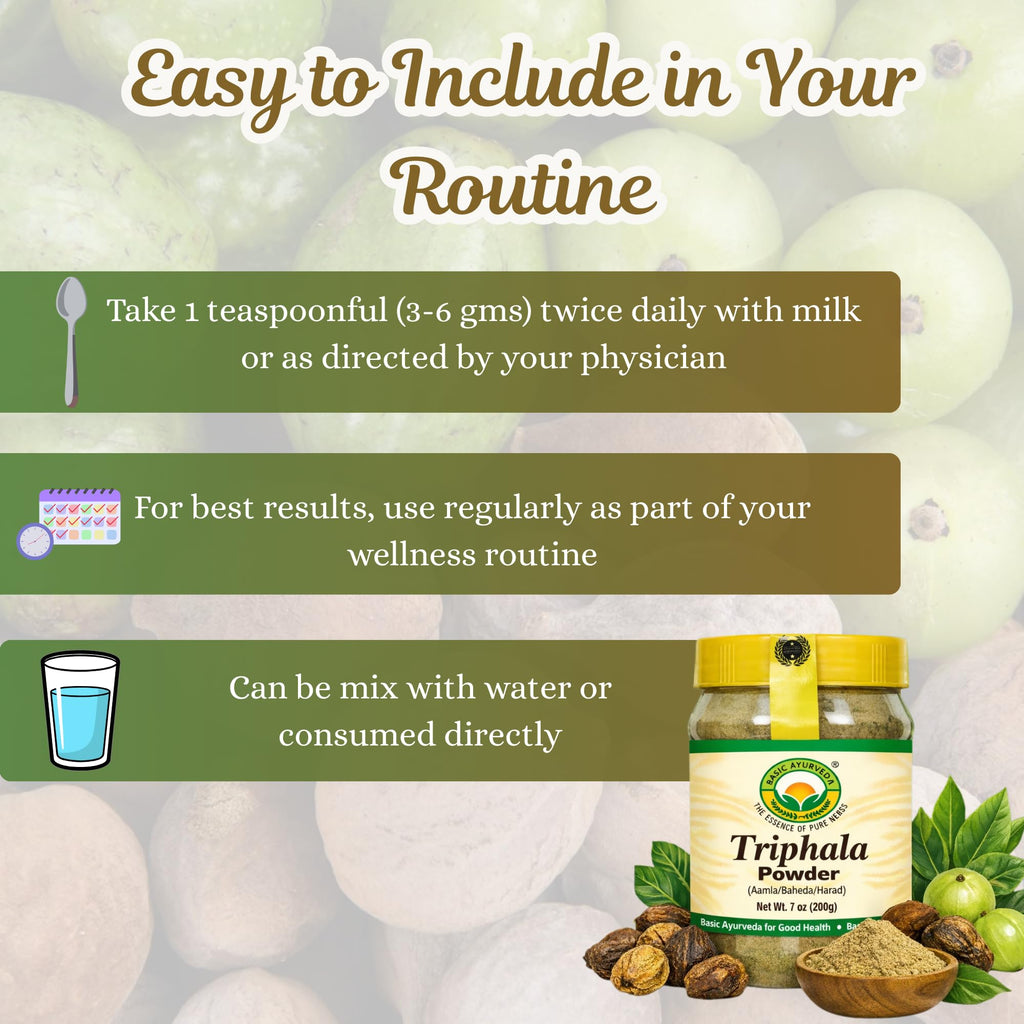 vaidban triphala for holistic healing