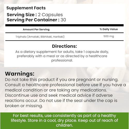 Vaidban triphala for overall wellness