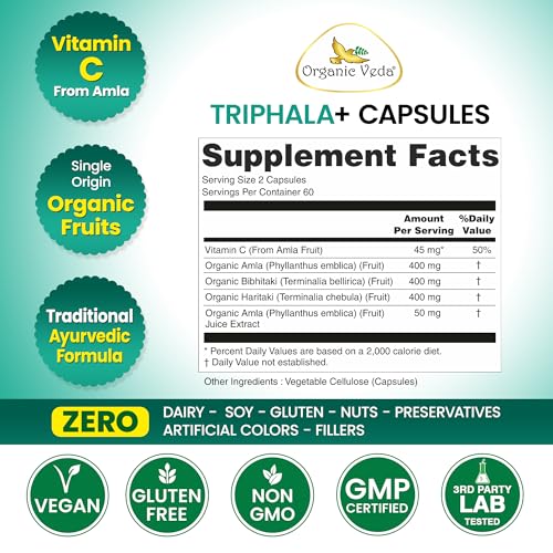 Vaidban Triphala for overall wellness