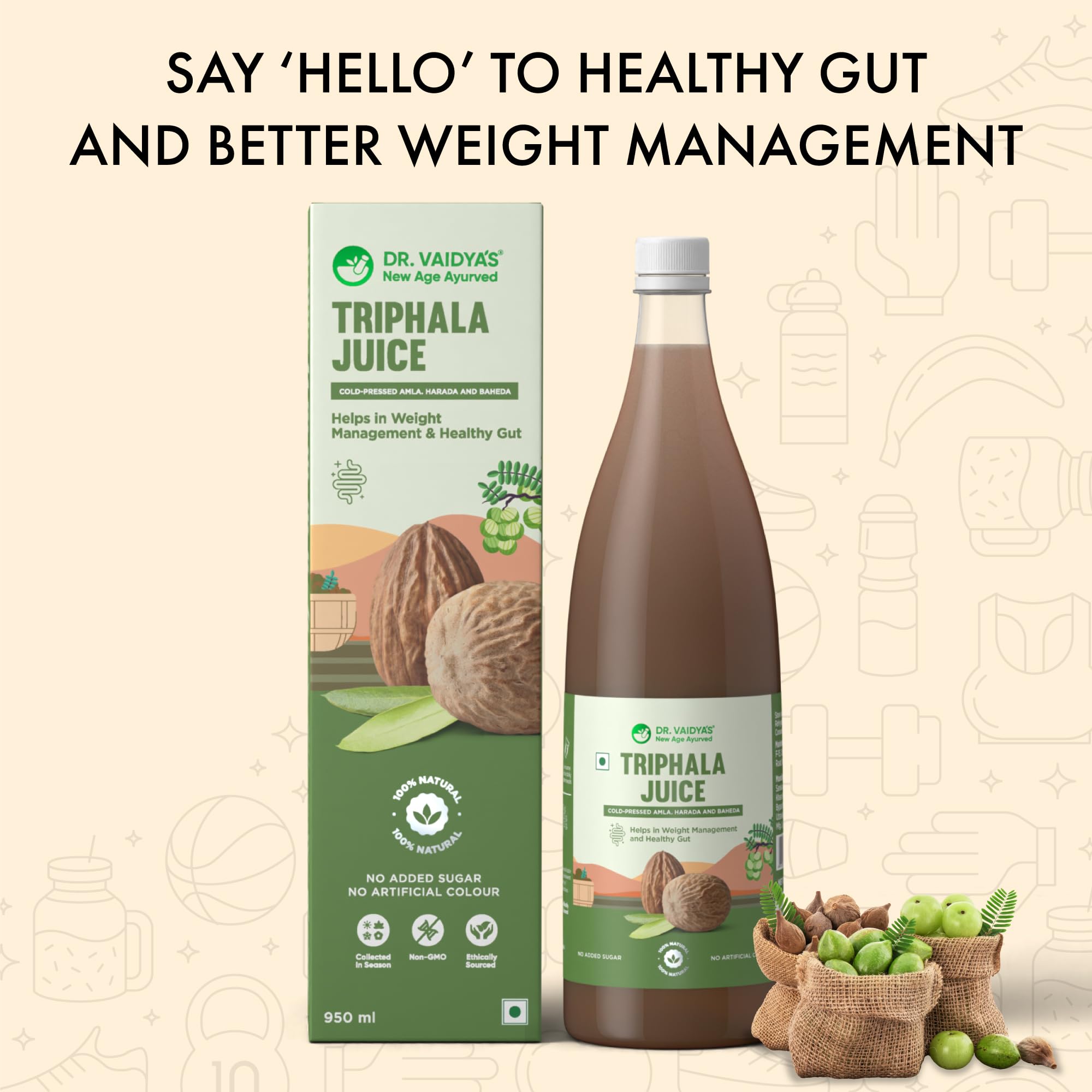 Vaidya's Triphala for gut health