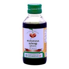 Vaidyaratnam Murivenna natural healing supplement