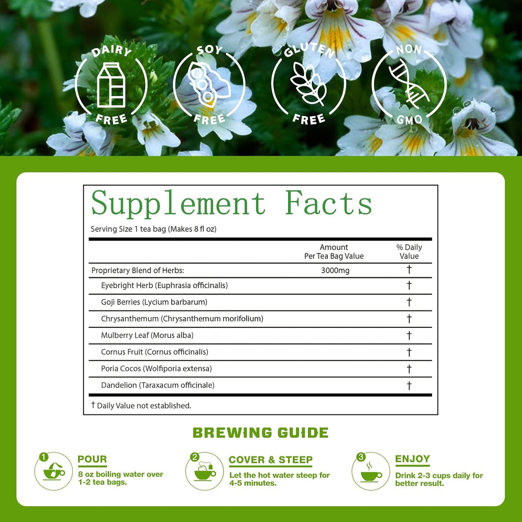 VailHerbTea Eyebright tea for relaxation
