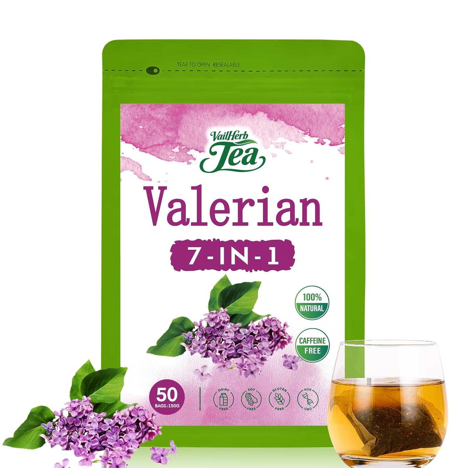 VailHerbTea Valerian Root Tea bags