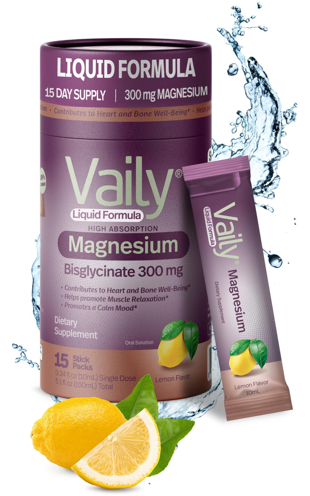 Vaily liquid magnesium for heart health