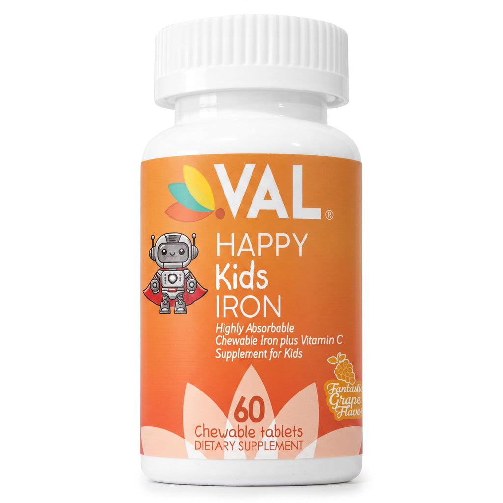 VAL Happy Kids iron supplement tablets