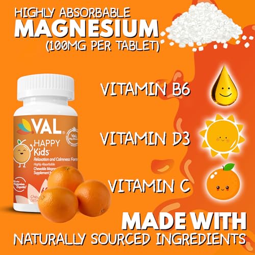 VAL Kids magnesium with B6 and D3