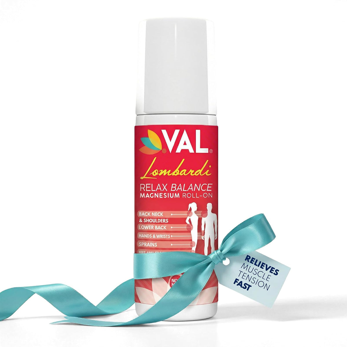 VAL Lombardi magnesium roll-on for muscle relief