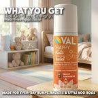 VAL magnesium roll-on for active children