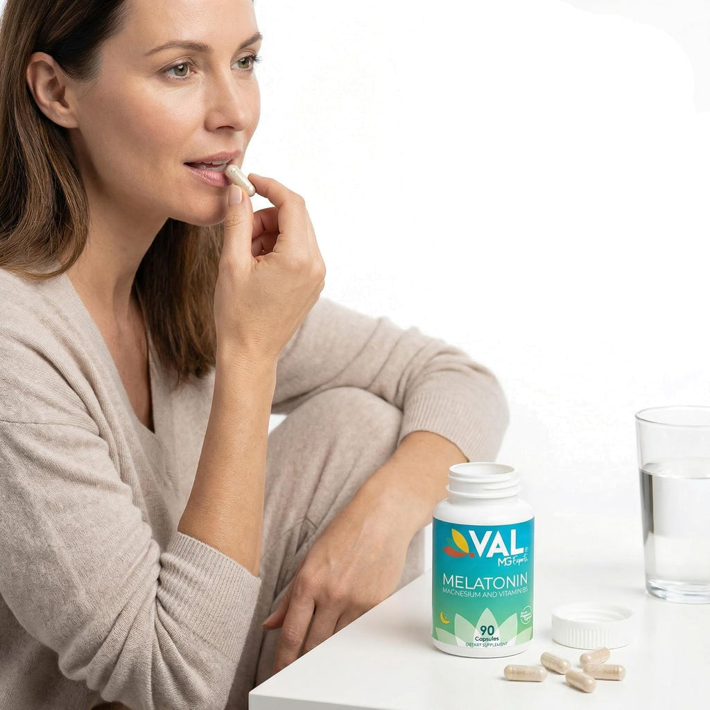 VAL melatonin 3 mg for restful sleep