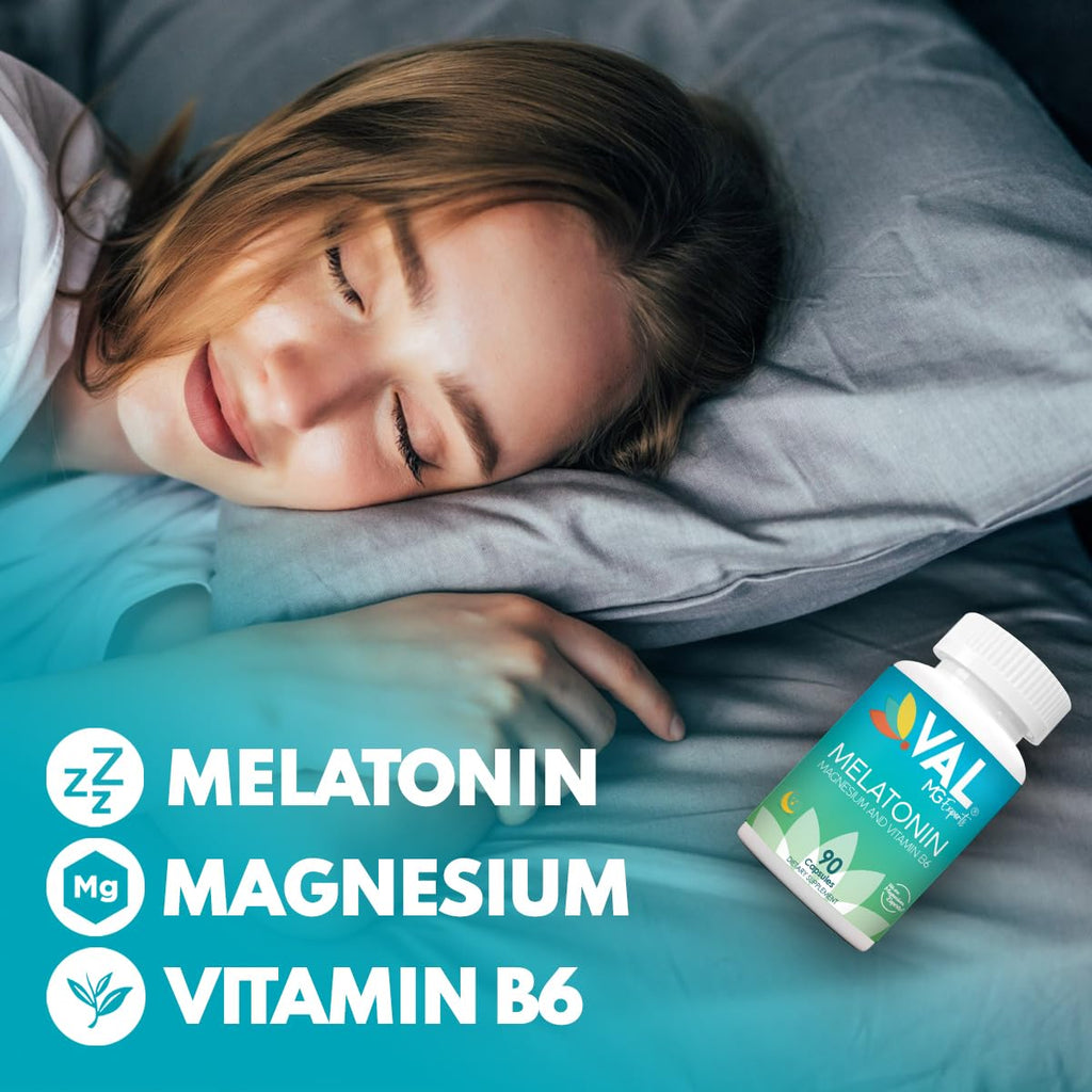 VAL melatonin for nighttime relaxation