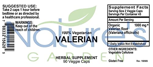 valerian 1000mg for daily relaxation