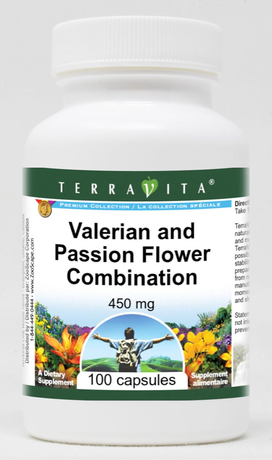 Valerian and Passion Flower capsules