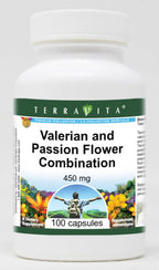 Valerian and Passion Flower capsules