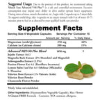 Valerian and passion flower supplement
