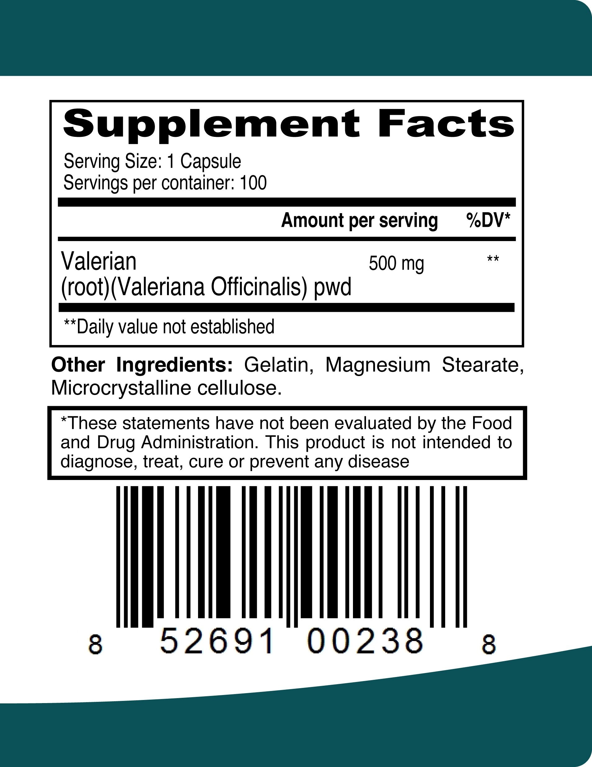 valerian capsules for anxiety and sleep