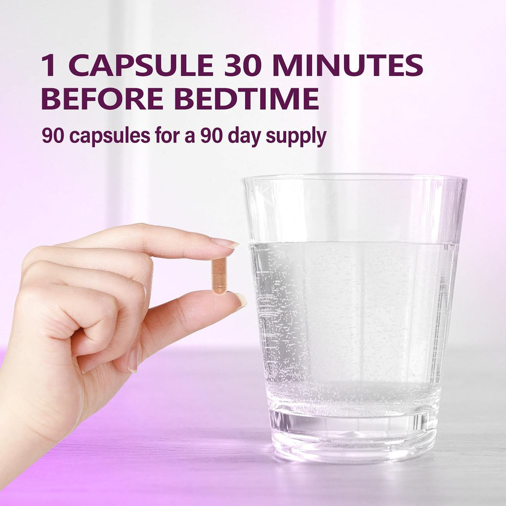 Valerian capsules for better sleep